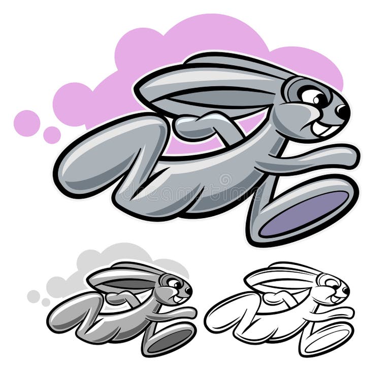 Cartoon Running Rabbit Stock Illustrations – 4,601 Cartoon Running ...