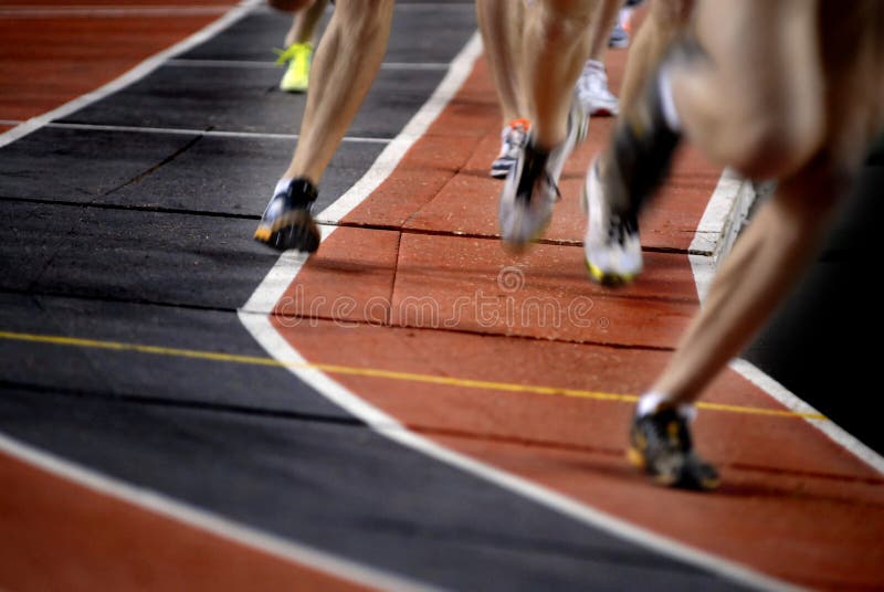 Running a Race stock image. Image of lanes, fast, texture - 18140535