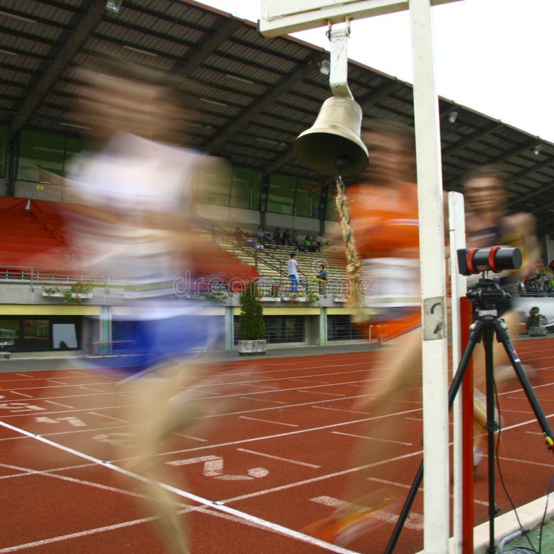 Fast Moving Runners - Motion Blur. Sport Stock Image - Image of energy ...