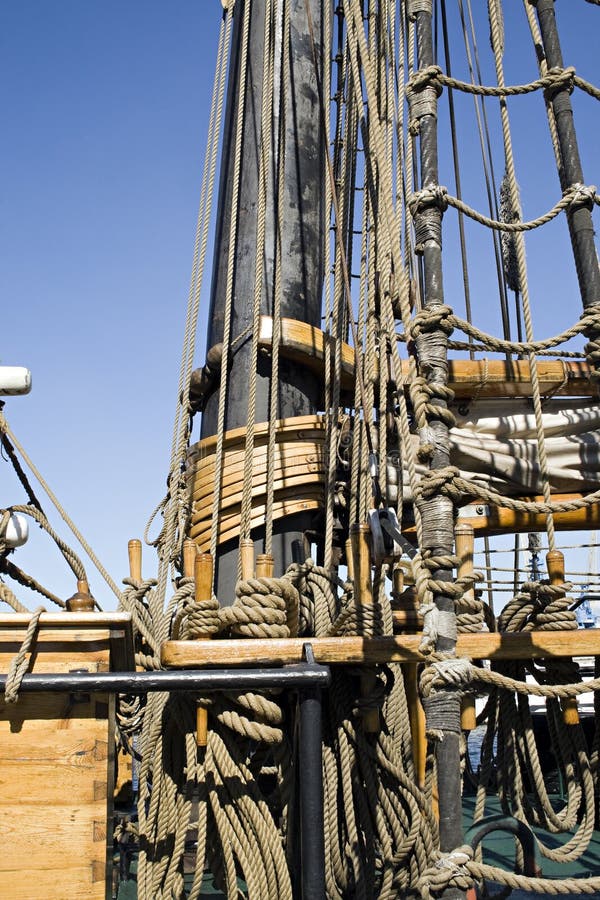 Running Riggins stock photo. Image of halyards, sailing - 7426350