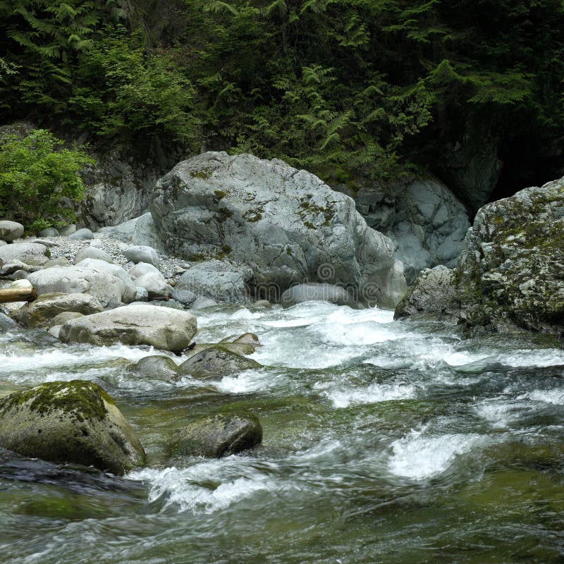 Running river water stock image. Image of cascade, natural - 48500661