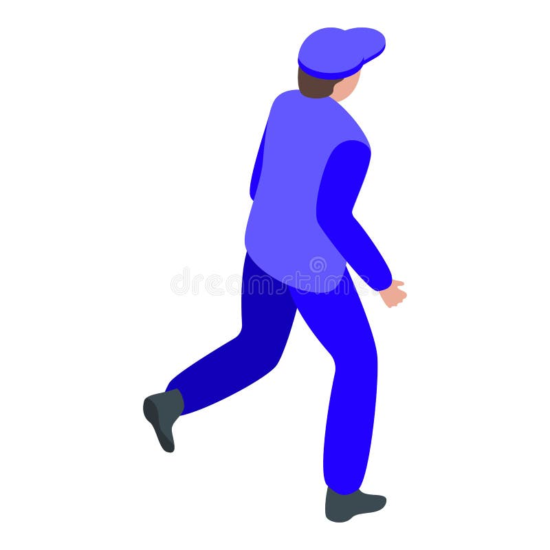 Cartoon Security Guard Running Stock Illustrations – 349 Cartoon ...