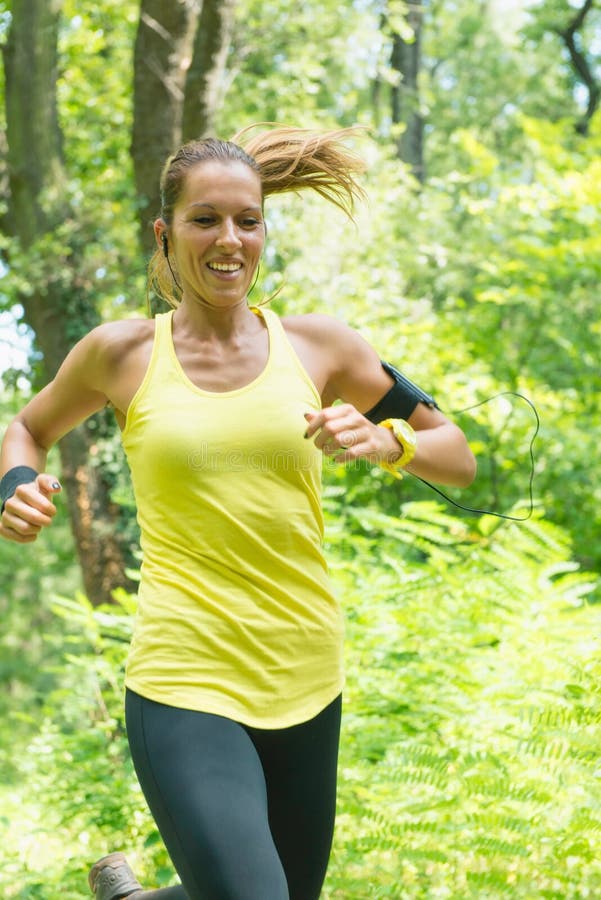 Running with smile stock image. Image of outdoors, years - 223783683