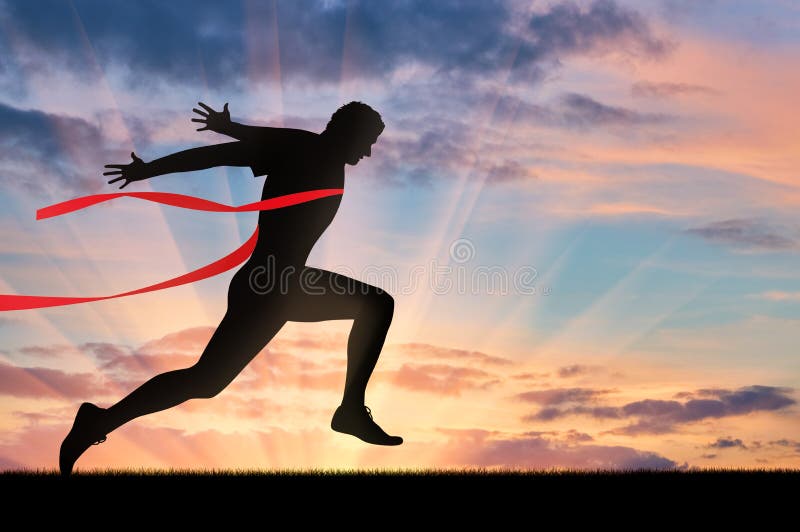 Running sports. Man runner stock image. Image of achieve - 76458205