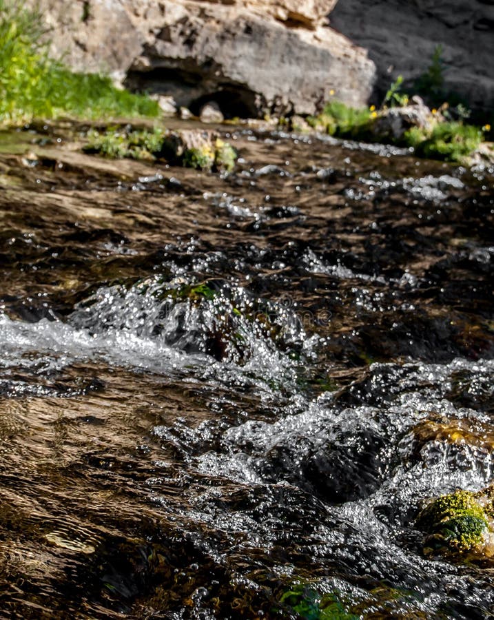 Running Stream stock photo. Image of spring, canyon, graphic - 79270836