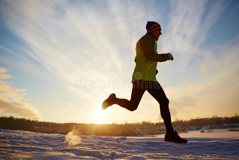Running at sunrise stock image. Image of flare, exercising - 83220109