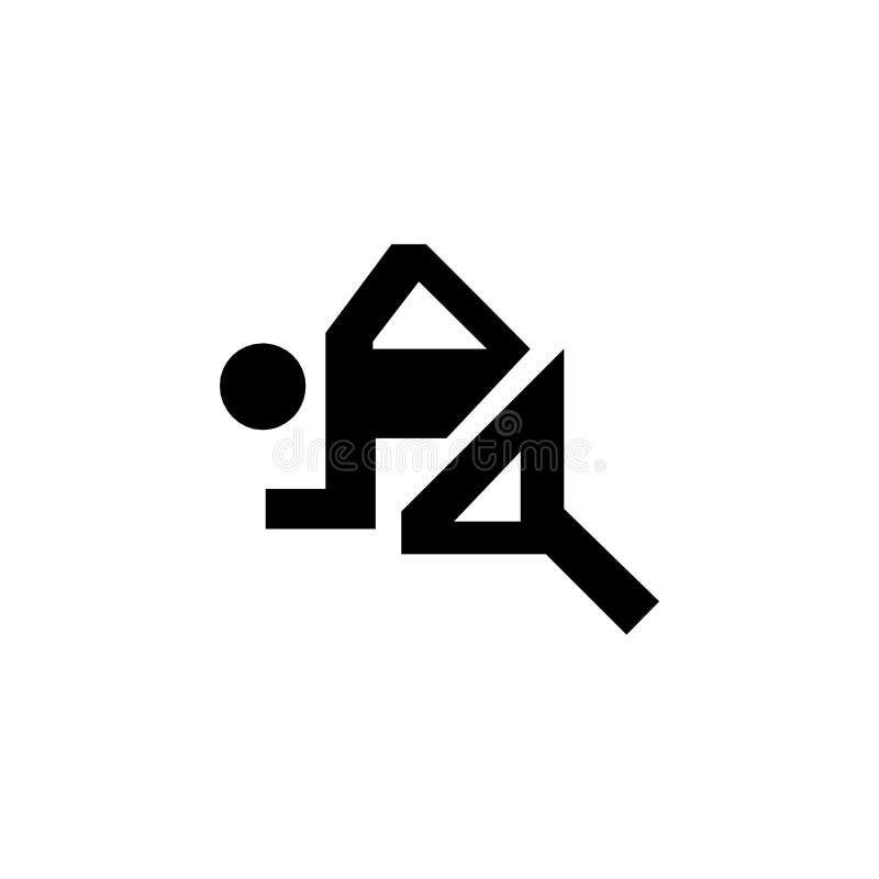 Running symbol logo stock vector. Illustration of cartoon - 316863882