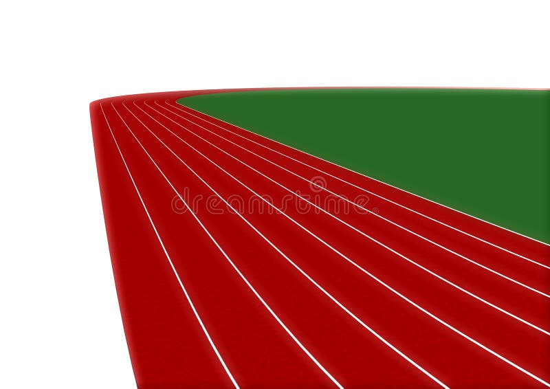 Running track stock vector. Illustration of track, flag - 14501544