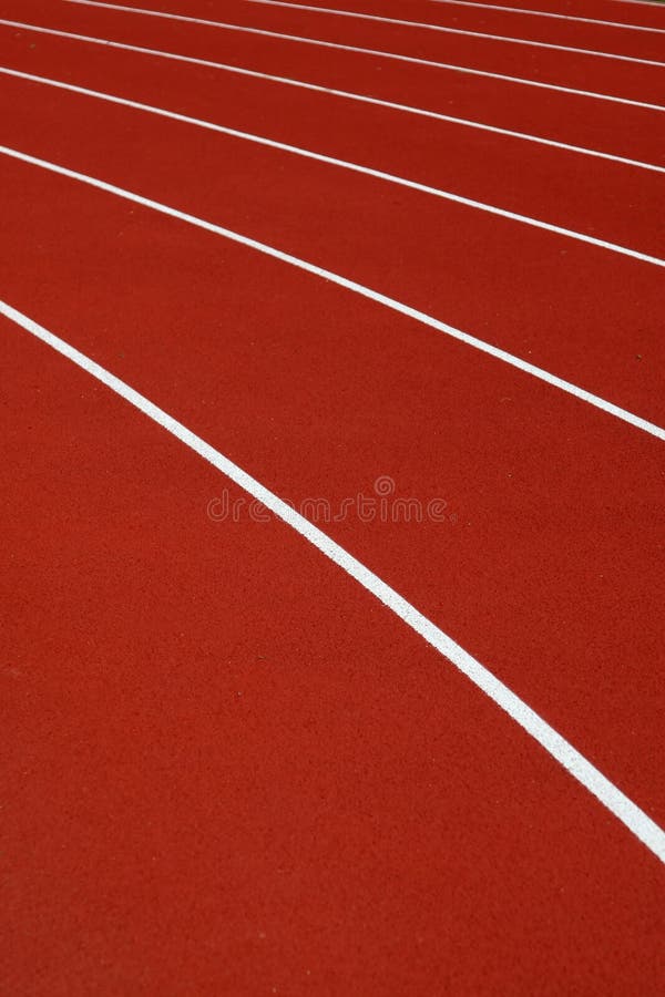 Curve Athletics Running Track Stock Image - Image of hobby, rounds: 1074679