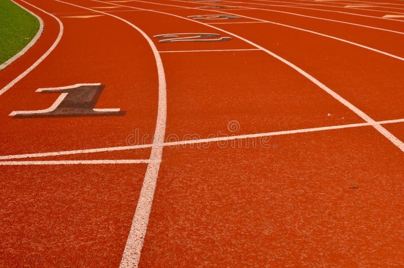 Running Track stock photo. Image of sport, athletes, lanes - 13115914