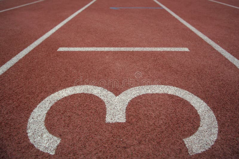 Running track stock image. Image of sport, horizontal - 16399099