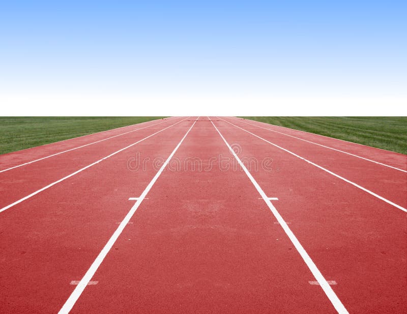 Running Track stock image. Image of olympic, track, landscape - 18777891