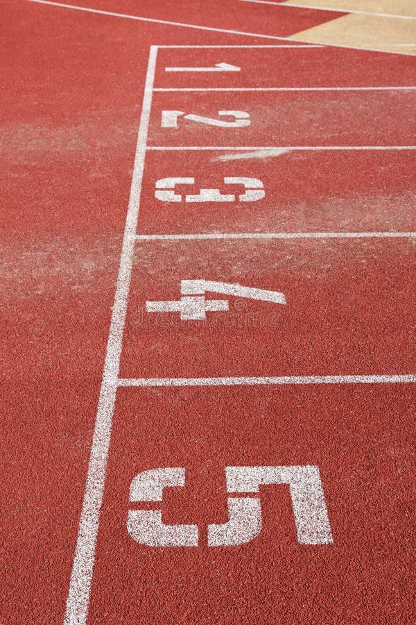 Running track stock photo. Image of athletics, athletic - 23075712