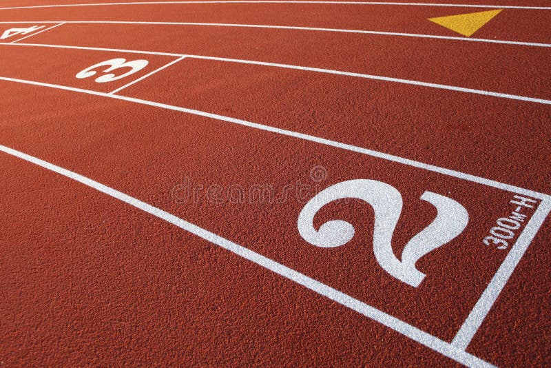Running track stock image. Image of sports, exercising - 23409109