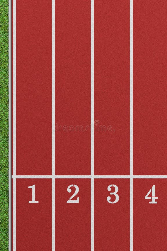 Running Track Numbers Stock Illustrations – 126 Running Track Numbers ...