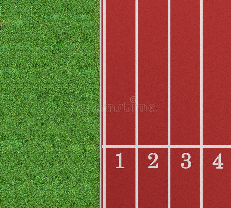 Running Track Numbers Stock Illustrations – 126 Running Track Numbers ...