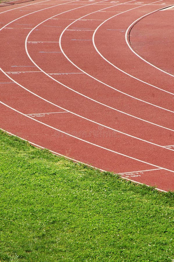 Standard running track stock image. Image of fast, life - 31949281
