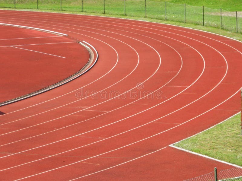 Running track turn. stock photo. Image of lines, running - 332214