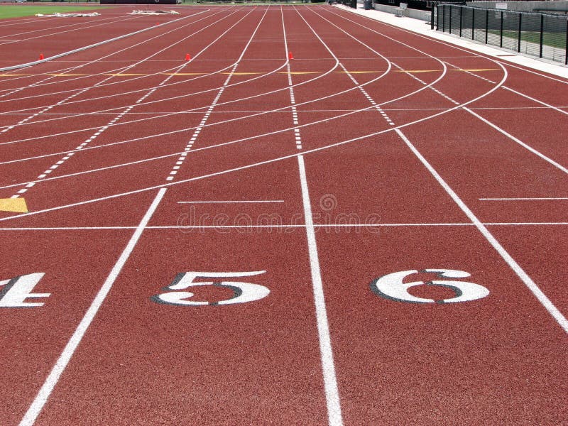 Running track stock image. Image of asphalt, running, race - 819187