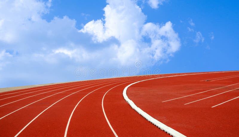 Running Track for the Athletes Background, Athlete Track Stock Image ...