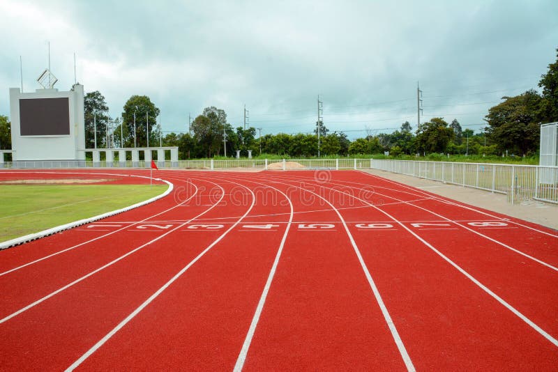 Running Track for the Athletes Background, Athlete Track Stock Image ...