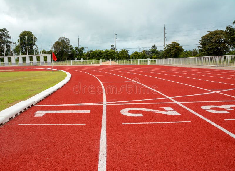 Running Track for the Athletes Background, Athlete Track Stock Photo ...