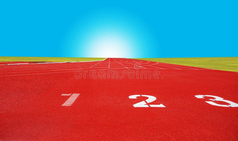 Running Track for the Athletes Background, Athlete Track Stock Image ...