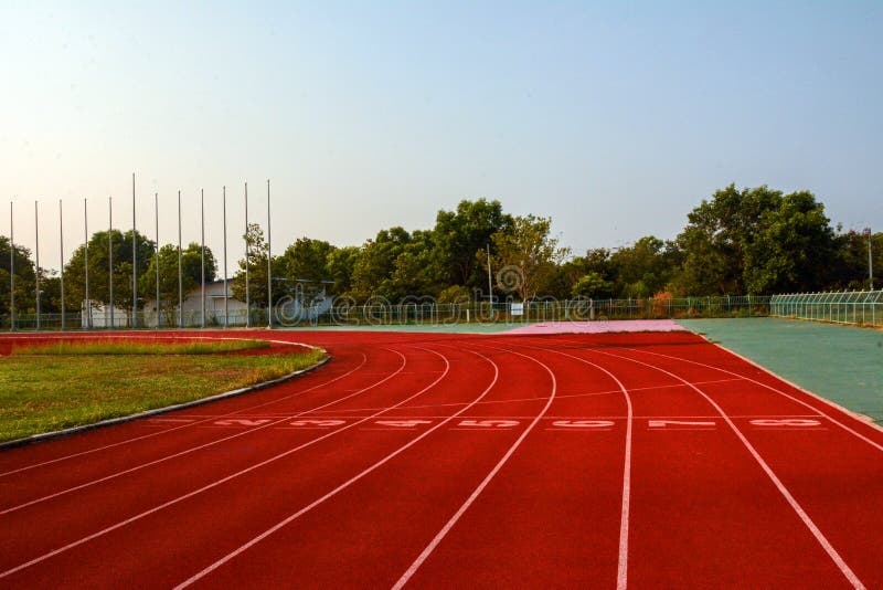 Running Track for the Athletes Background, Athlete Track Stock Photo ...