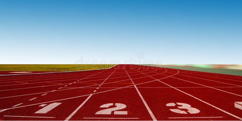 Running Track for the Athletes Background, Athlete Track Stock Photo ...