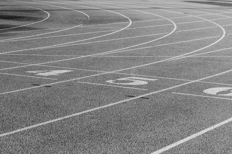 Number Five On The Start Of A Running Track Picture. Image: 21486890