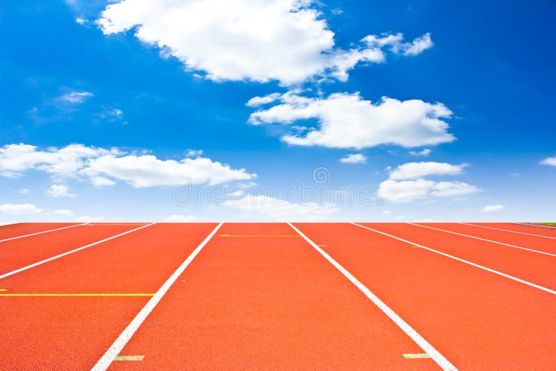 Running track stock image. Image of lane, competition - 45331937