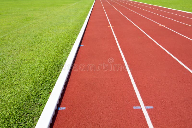 Running track stock image. Image of fitness, competition - 31697163