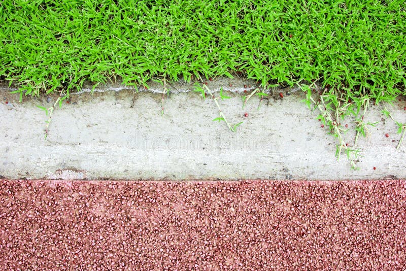 Running Track and Green Grass Stock Photo - Image of empty, sprint ... Running Track and Green Grass Stock Photo - Image of empty, sprint ...