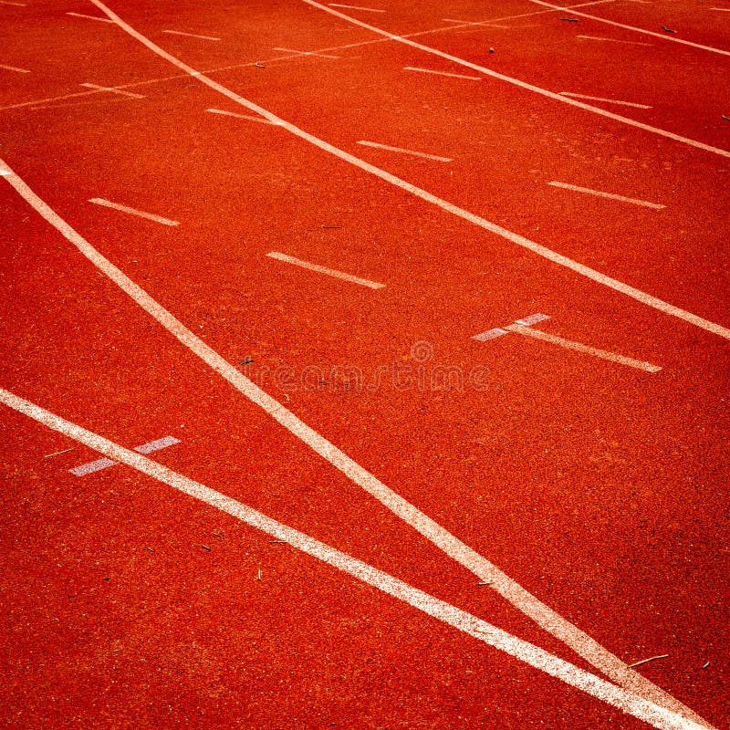 Running track stock photo. Image of competition, empty - 87705336