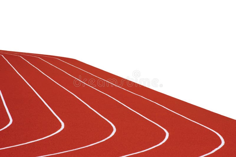 Running Track Isolated stock photo. Image of business - 7224108