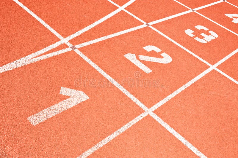 Running track lines stock image. Image of starting, boxes - 10574169