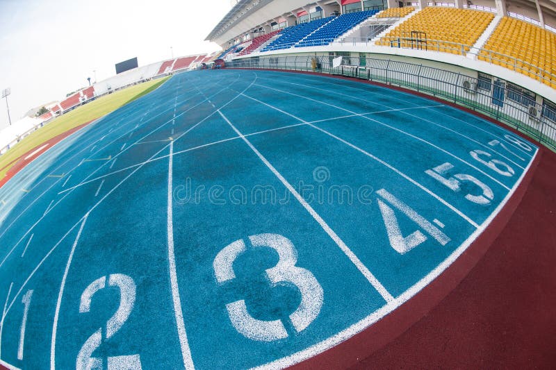 Running track lines. stock photo. Image of athlete, sport - 83578286