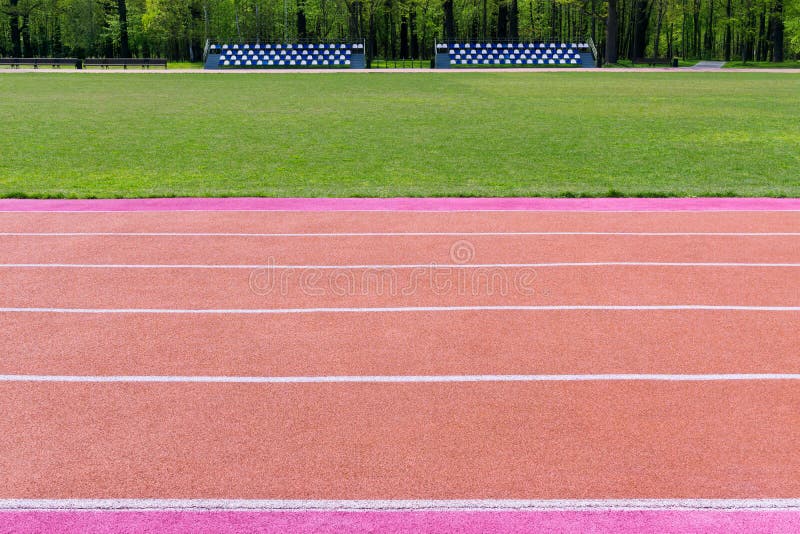 Running track with marking stock image. Image of geometry - 93180361
