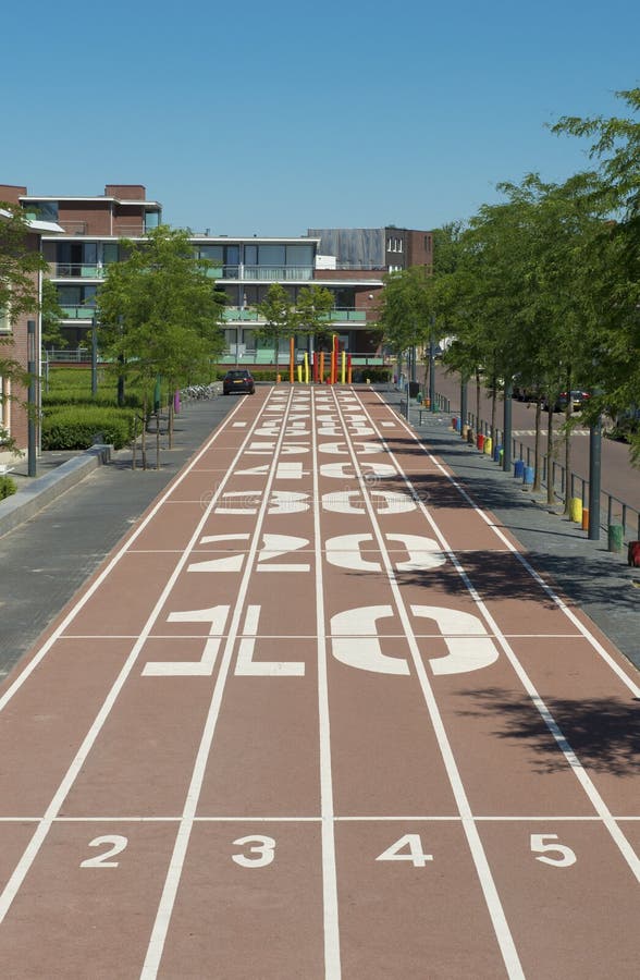 Running track stock image. Image of fitness, ground, competition - 35621435