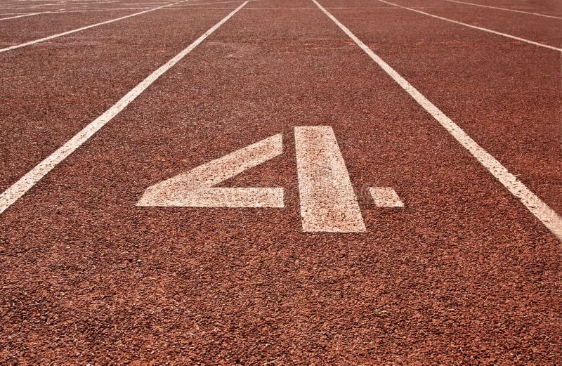 Athletics running track stock image. Image of track, lanes - 40213305