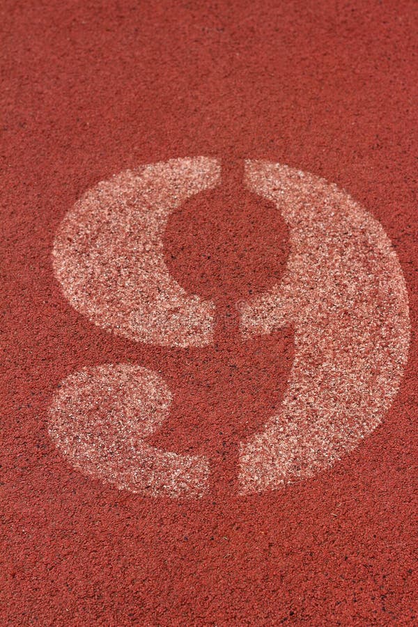 Running Track Number - for the Athletes Stock Photo - Image of textured ...