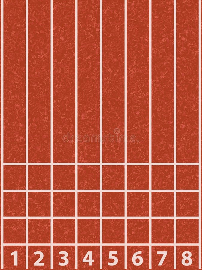 Running track stock vector. Illustration of field, starting - 59976834