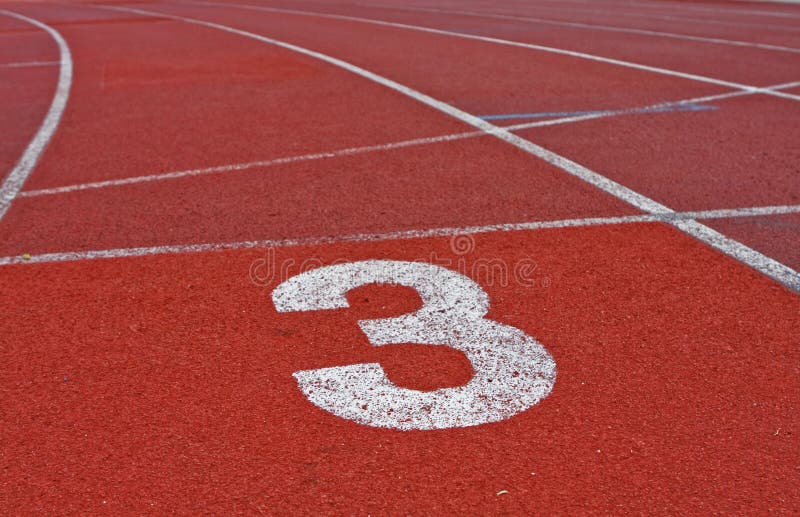 Running track numbers stock photo. Image of racetrack - 22944448