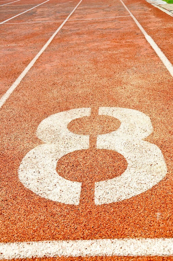 Running track numbers stock photo. Image of patience - 25097684
