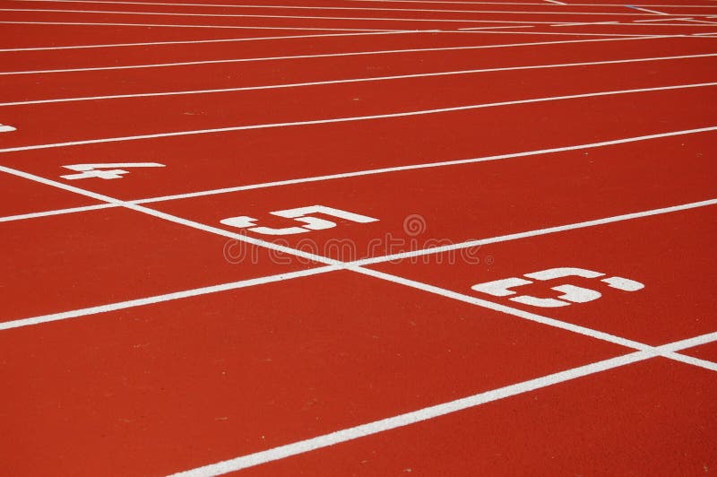 Running track numbers stock image. Image of abstract, sporting - 5860155