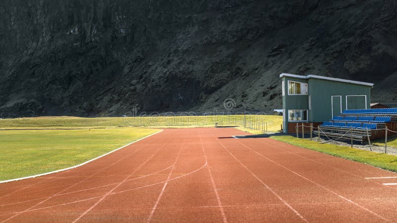 Running track outdoors stock photo. Image of fast, outdoor - 77982592