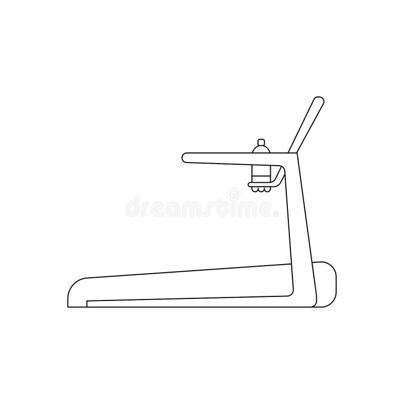 Running Workout Illustration Outline Stock Vector - Illustration of ...