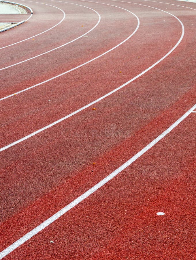 Running track stock image. Image of fitness, colorful - 43143283
