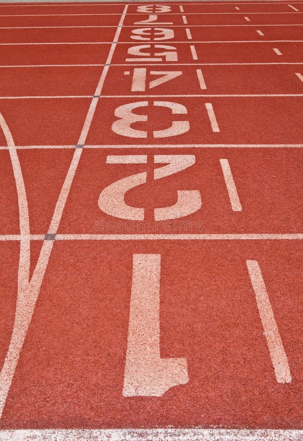 Running track stock image. Image of lanes, race, outside - 52868977