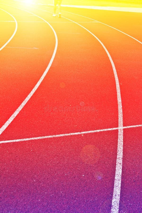 Running Track Rubber Standard Stock Image - Image of event, lane: 79977247